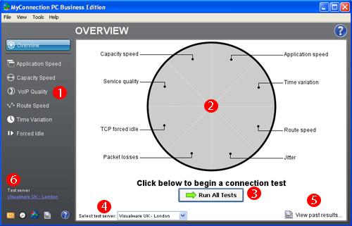 MyConnection PC - Interface/GUI