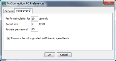 MyConnection PC - Preferences